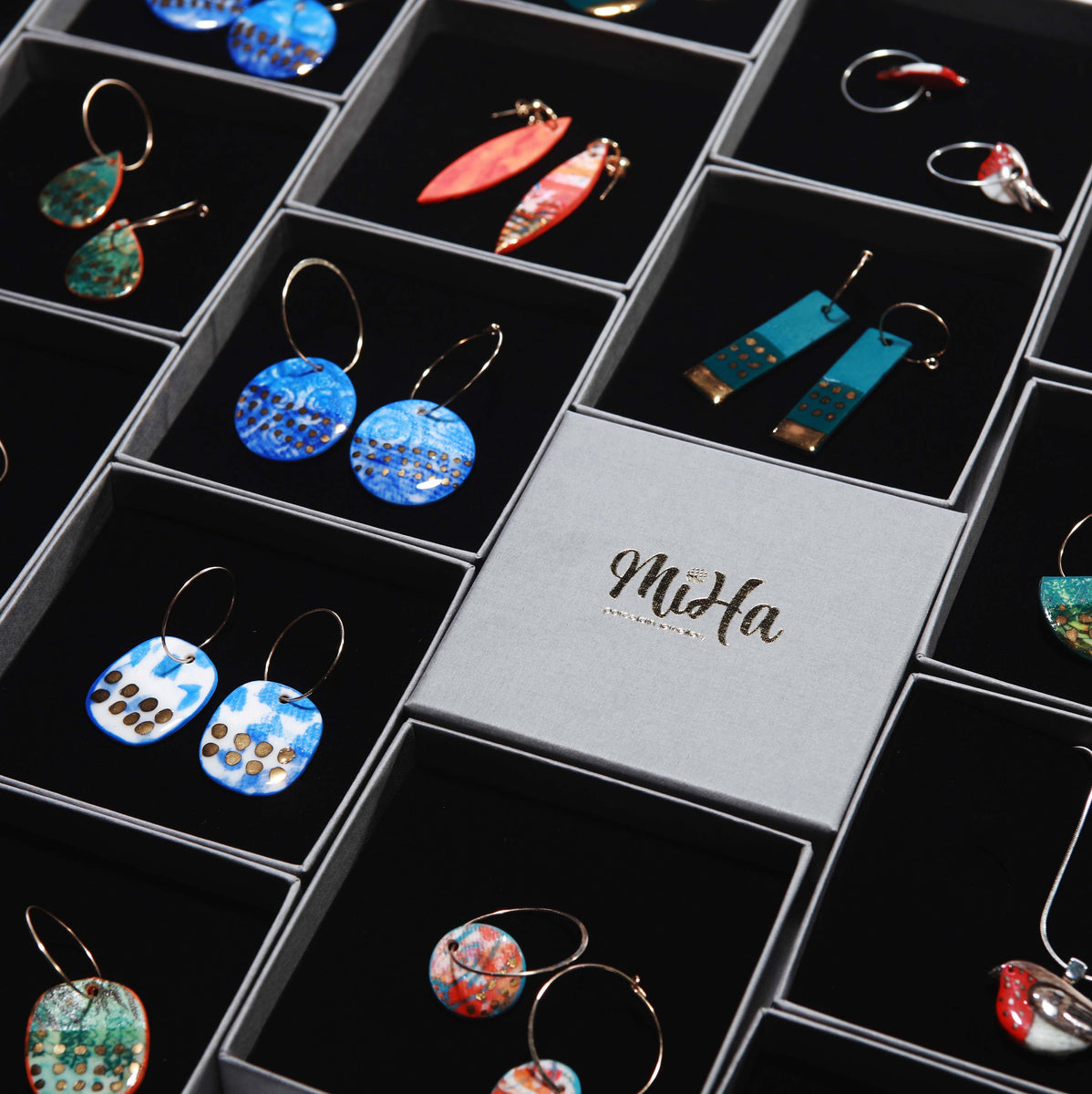 MiHa Hoops & Dangles Earrings – Michele Hannan Ceramics